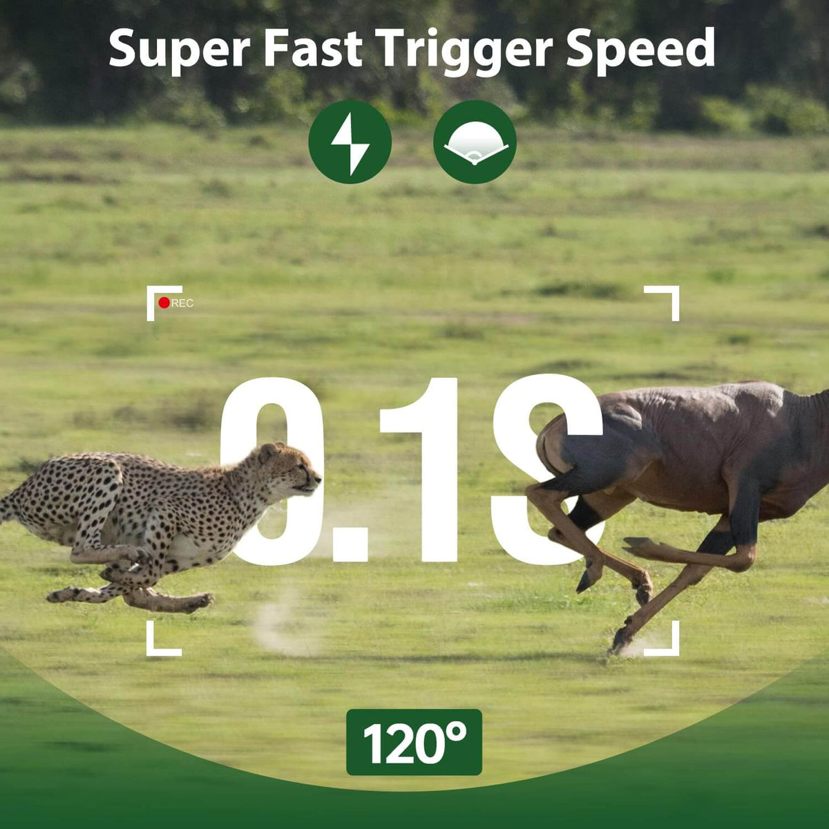 4K 46MP WiFi Bluetooth Solar Wildlife Game Camera