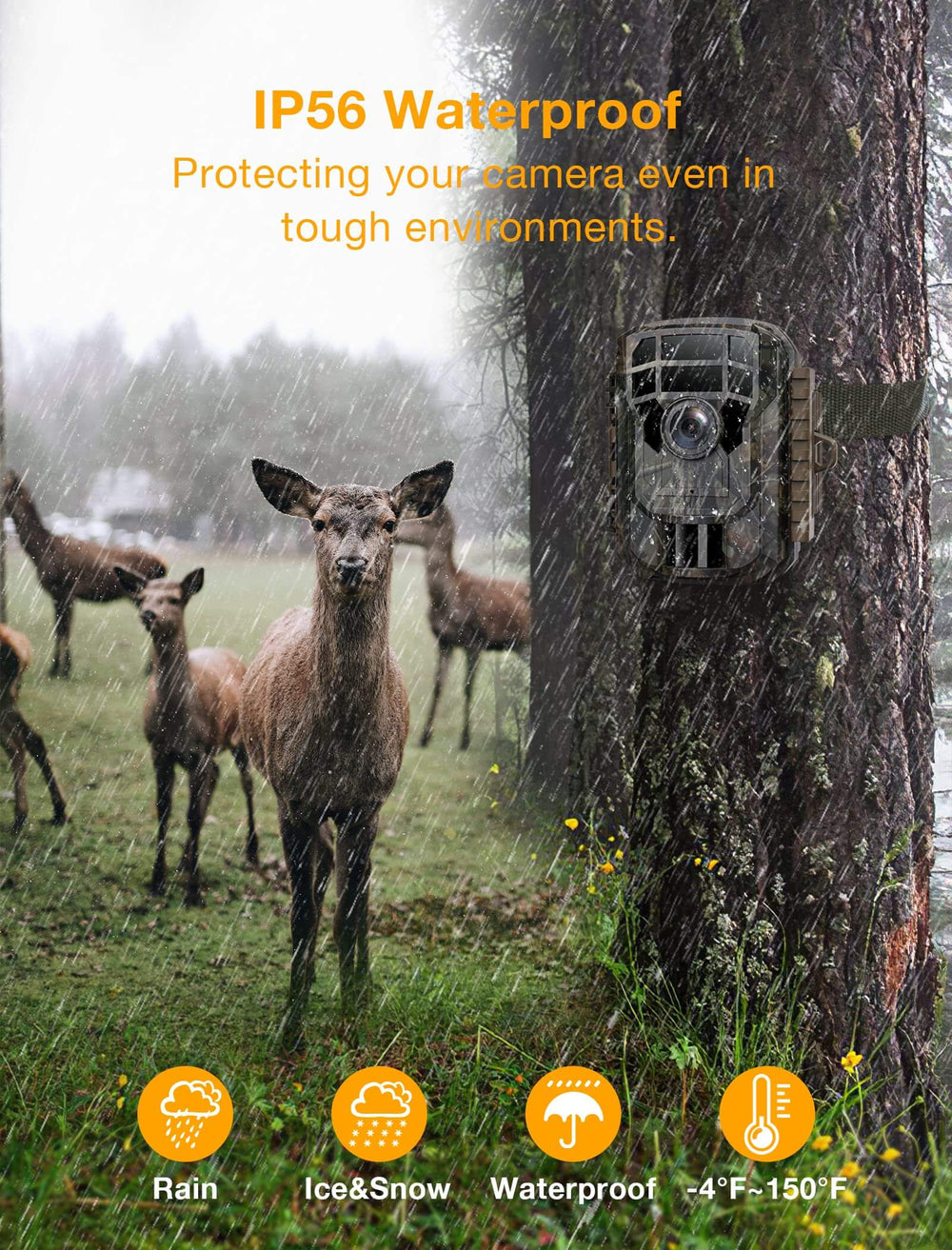 VOOPEAK TC11 2k Outdoor Small Mini Wildlife Non Cellular Trail Camera