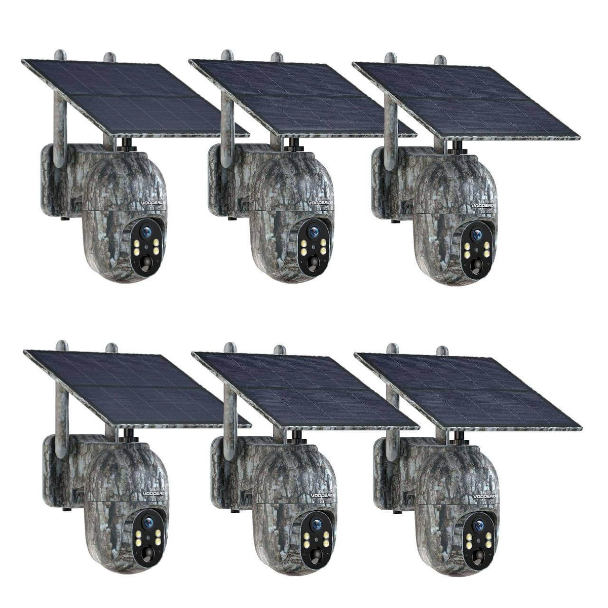 Voopeak 4G LTE Cellular Solar Powered Live View Trail Game Camera