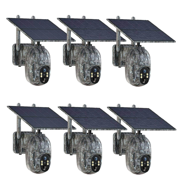 Voopeak 4G LTE Cellular Solar Powered Live View Trail Game Camera