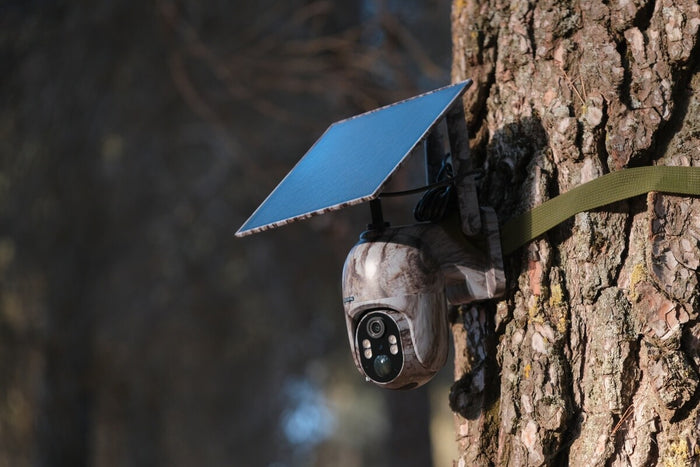 Voopeak 4G LTE Cellular Solar Powered Live View Trail Game Camera