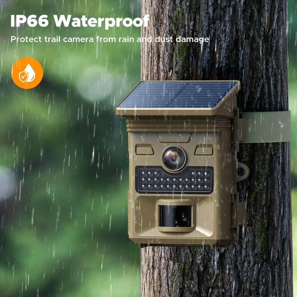 VOOPEAK TC19 4k Solar Trail Game Camera With 2.0-Inch Screen (No Wifi)