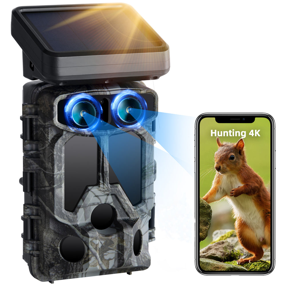 Dual-Lens Starlight Night Vision Trail Camera – Voopeak