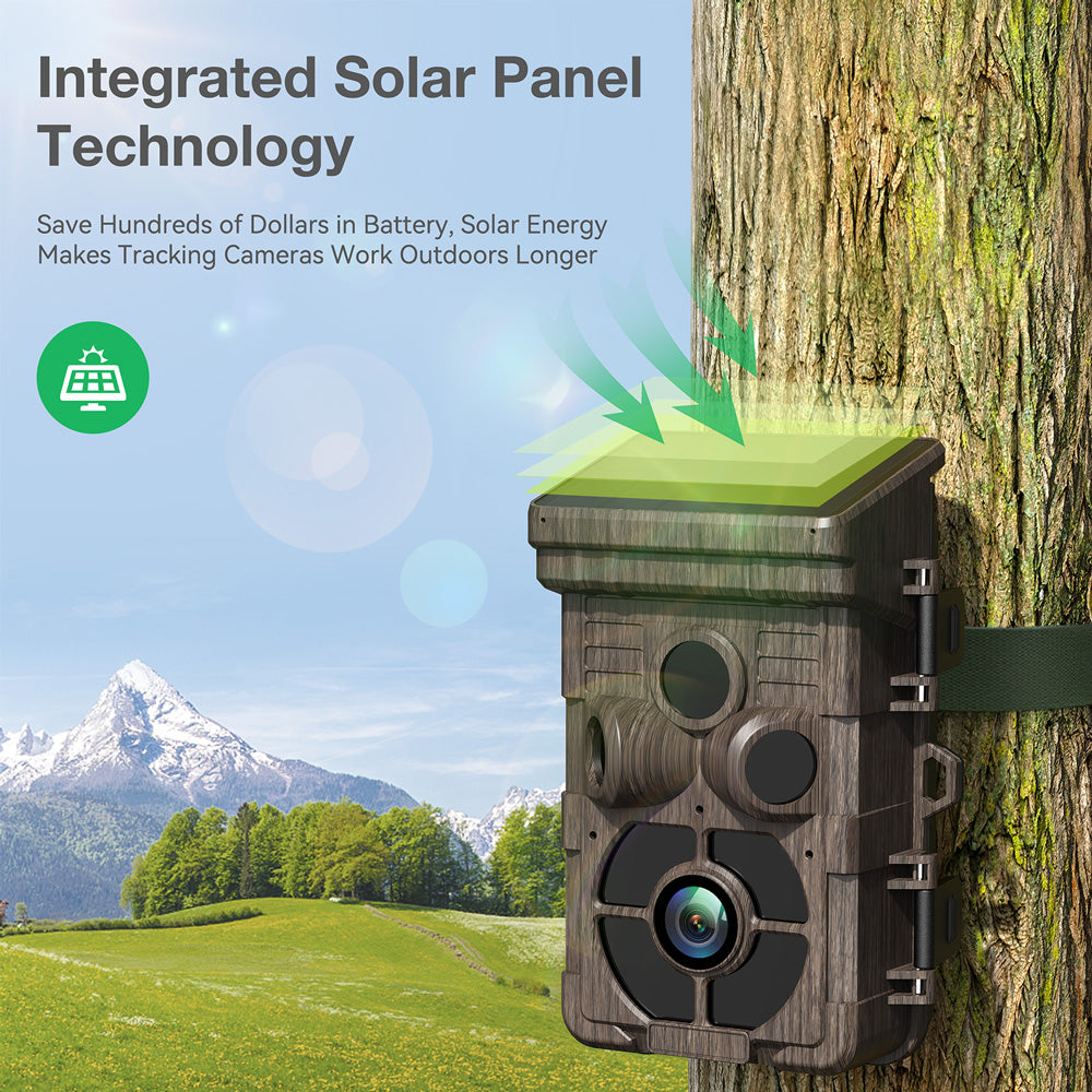 Low Glow Solar Trail Camera - Voopeak