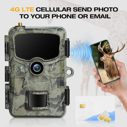 Cellular Game & Trail Camera | Voopeak Cellular Series