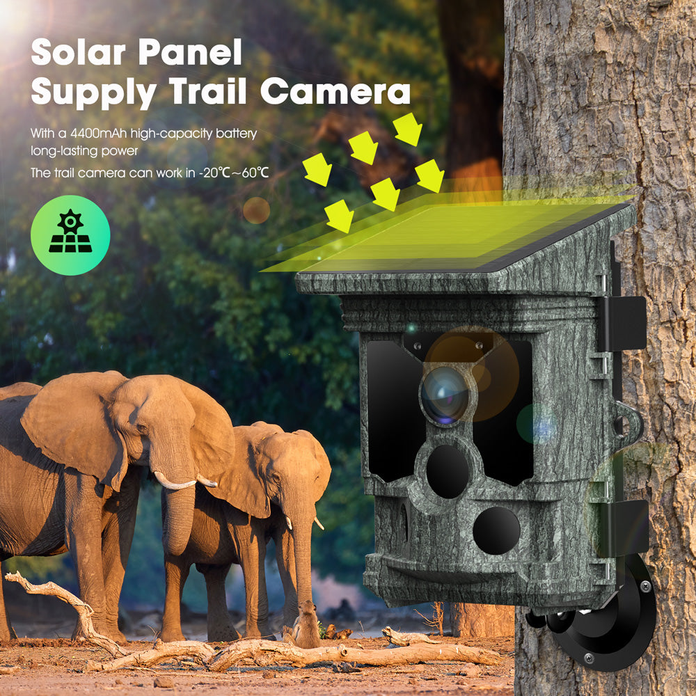 Solar Trail Camera | Voopeak Solar Series