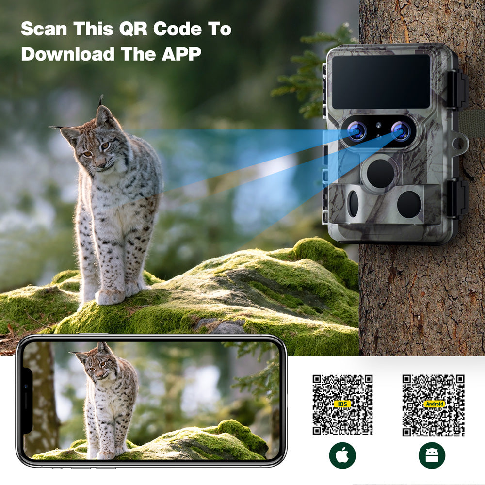 Ultra HD Solar Starlight Night Vision Trail Camera | Voopeak