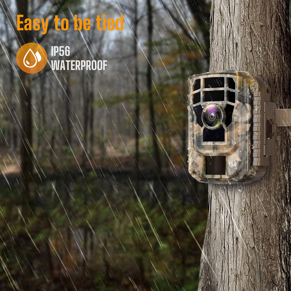 1080P Mini Wildlife Camera with Super Night Vision - Voopeak