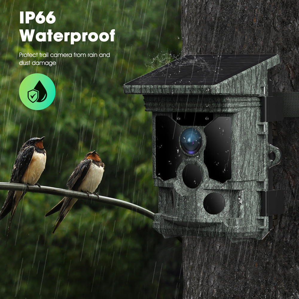 Solar Powered Trail Camera With Wifi | Voopeak